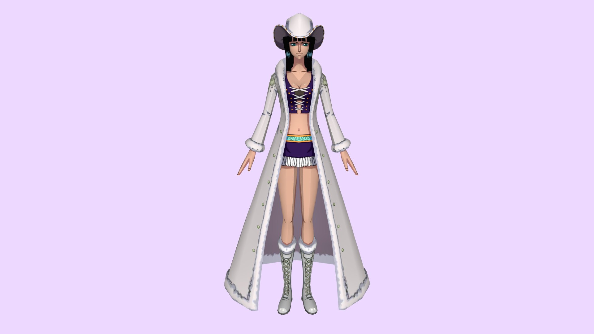 3D Nico Robin Miss All Sunday - One Piece Fighting Path Model ...