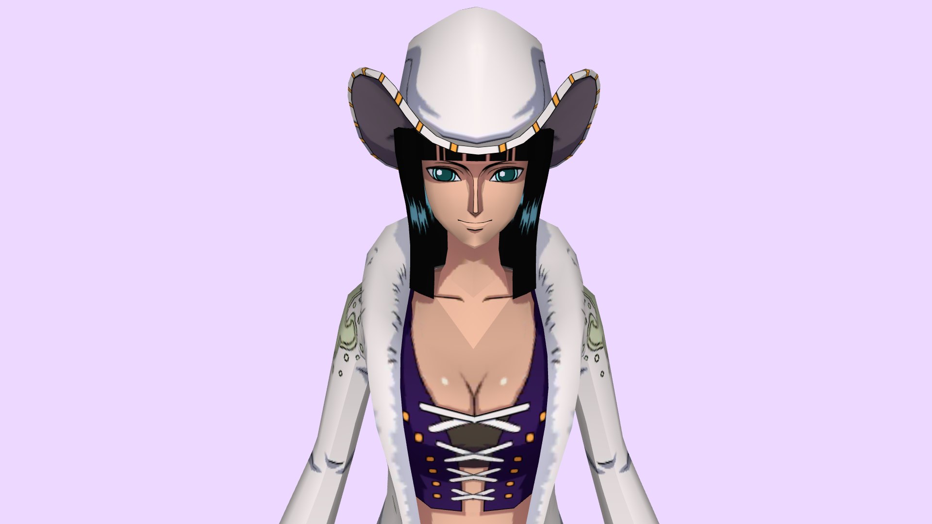 modèle 3D de Nico Robin Miss All Sunday - One Piece Fighting Path ...