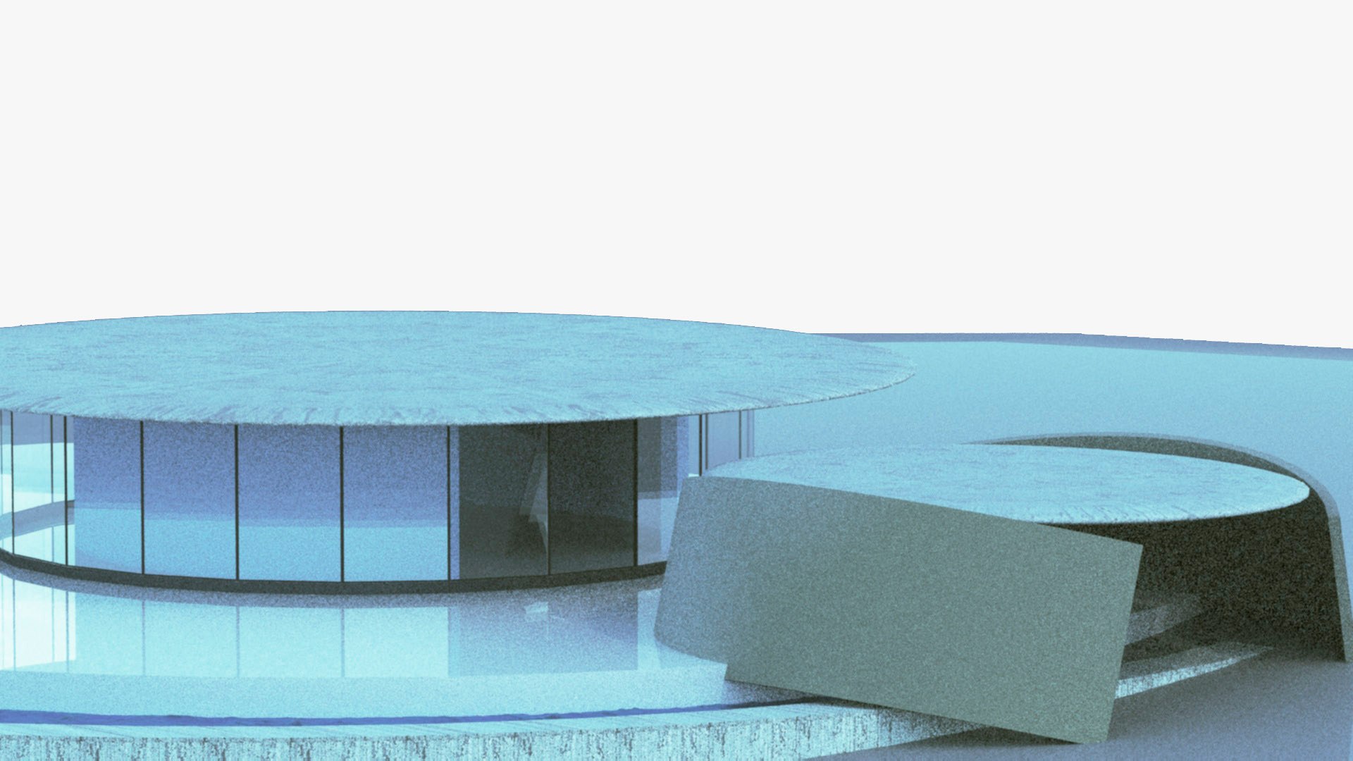 3D Model Space Element Curved Glass - TurboSquid 1451434