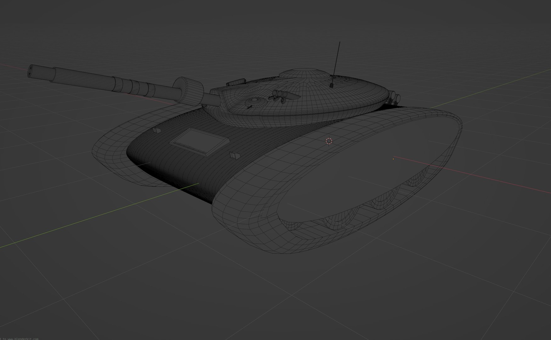 Gray Toy Tank 3D Model - TurboSquid 1965300