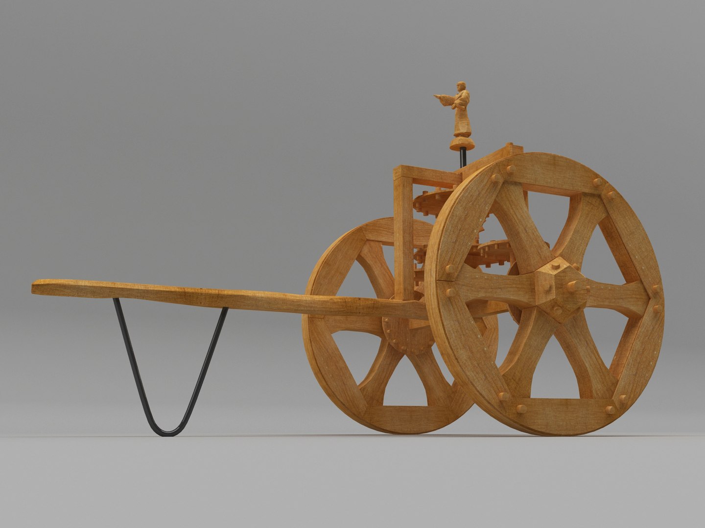 3d Model Ancient Chinese Compass