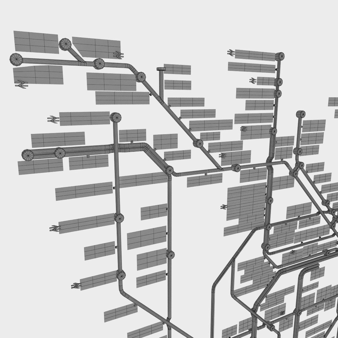 3d london underground model
