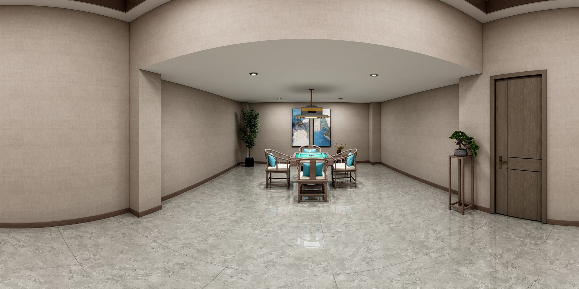 3D New Chinese Mahjong Room Model - TurboSquid 2057721