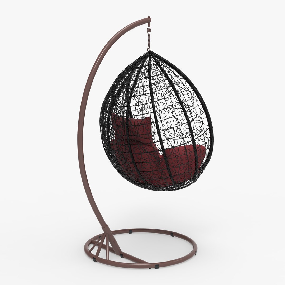 3D Hammock Swing Model - TurboSquid 1985761