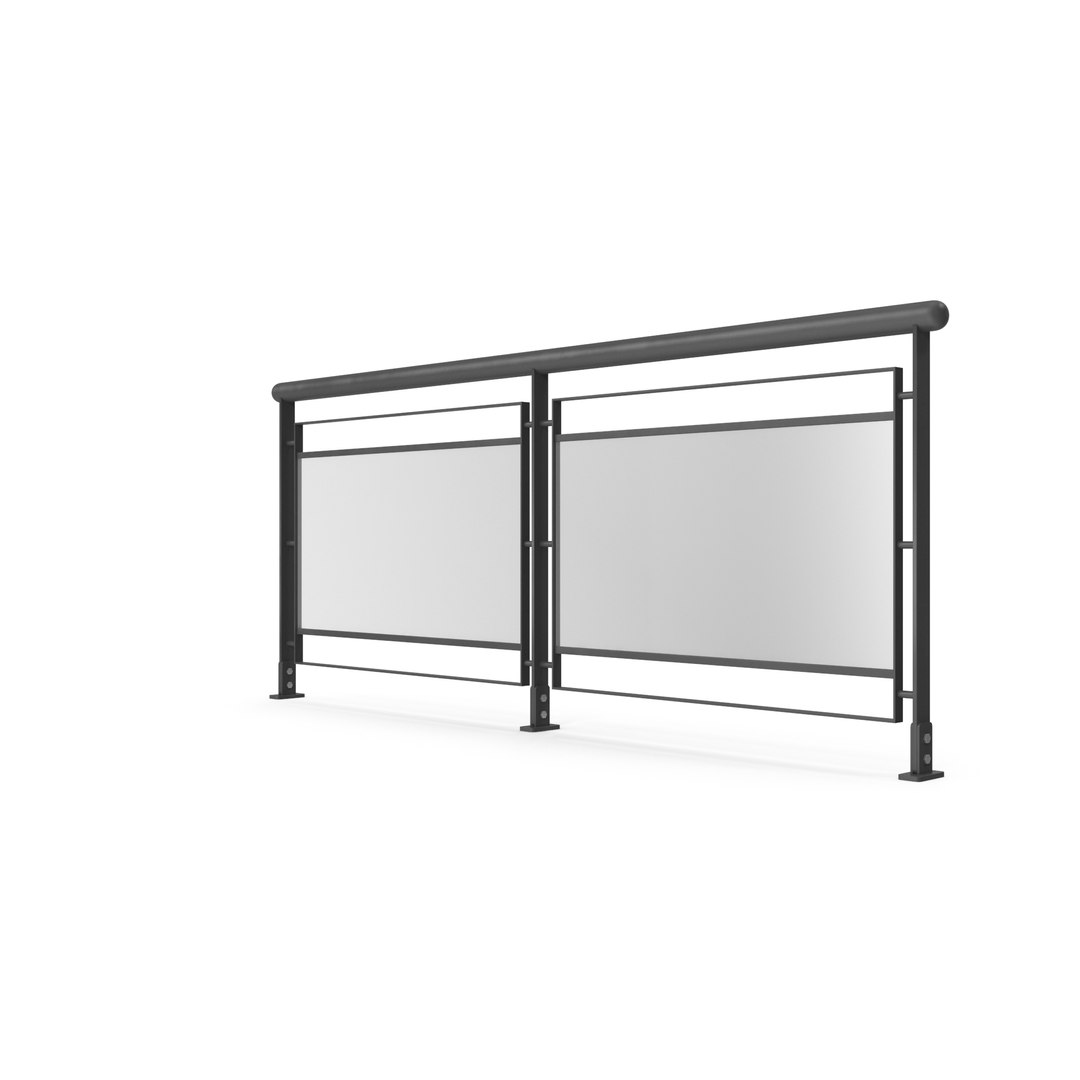 3D Railing - TurboSquid 1961877
