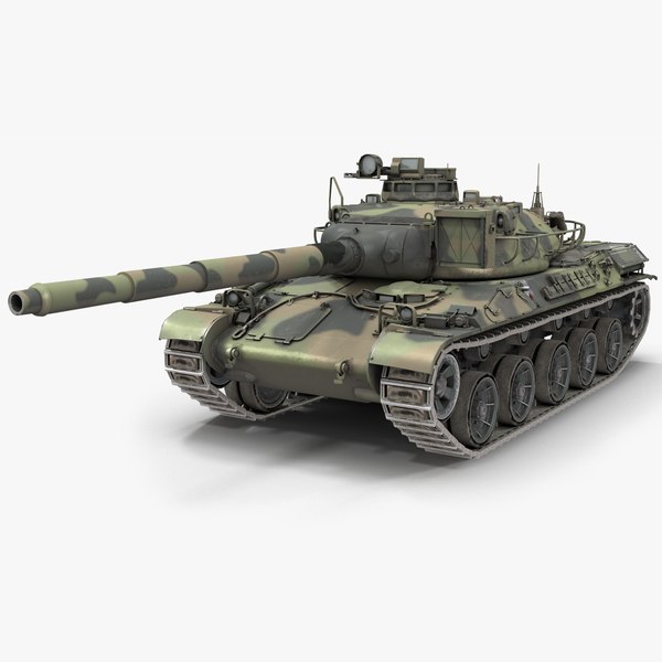 3D french tank amx-30b pbr model - TurboSquid 1212833