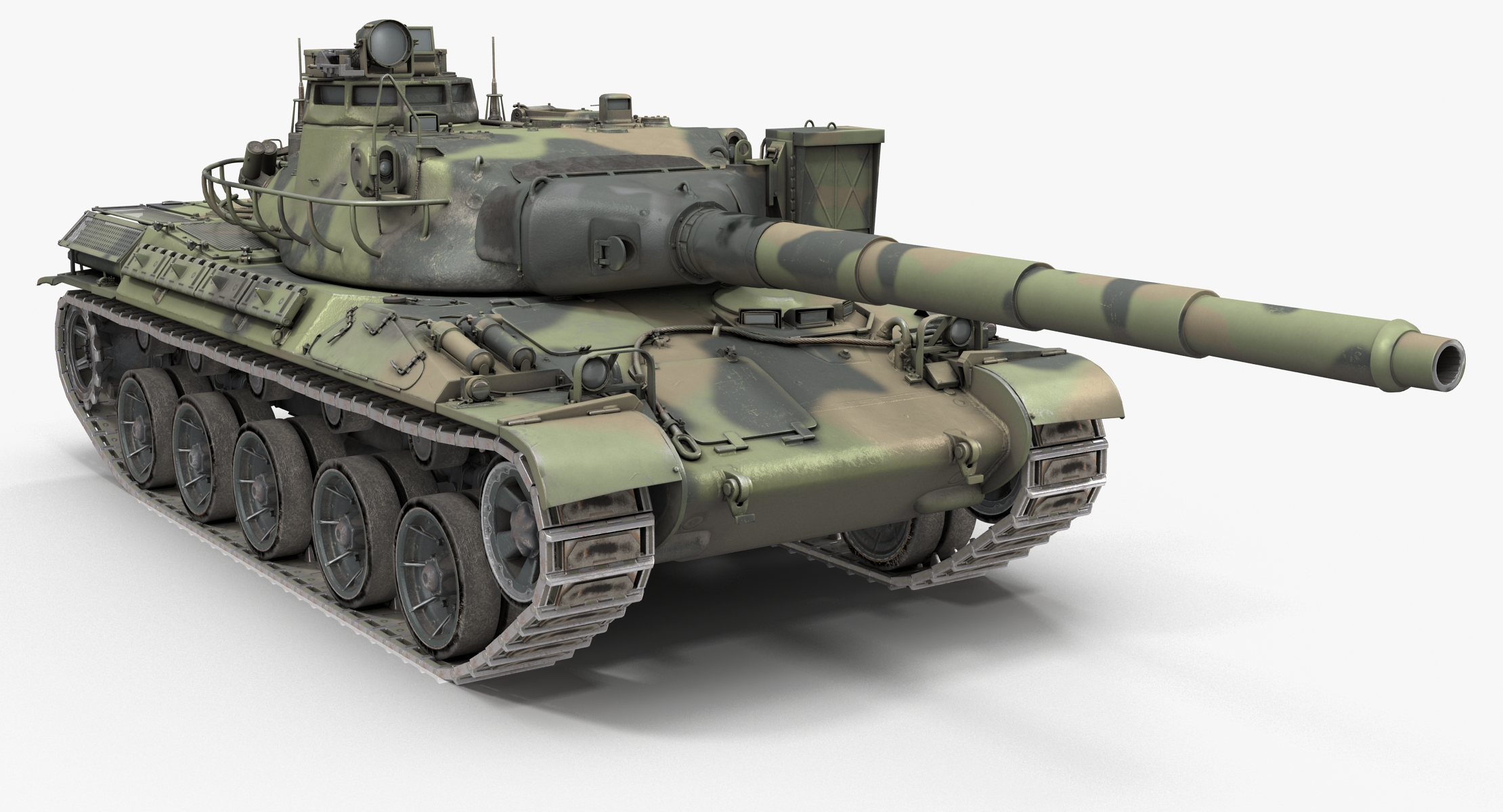 3D french tank amx-30b pbr model - TurboSquid 1212833