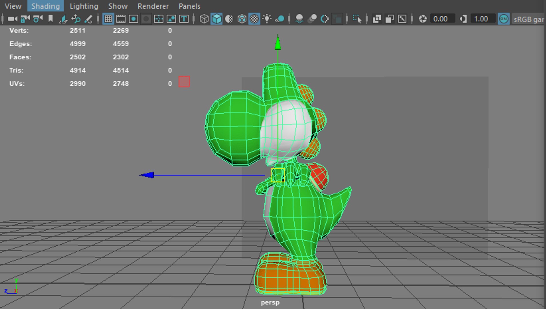 Yoshi 3D Model - TurboSquid 1616617