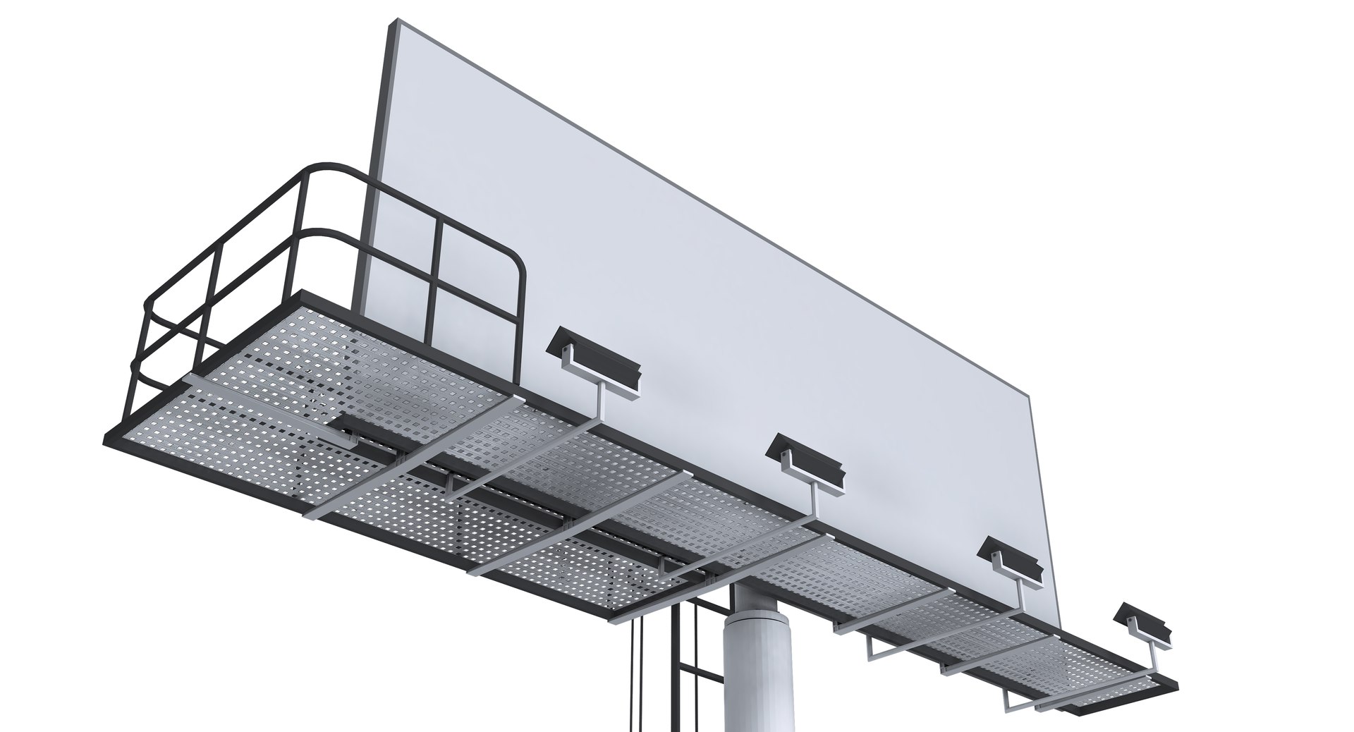 Billboard Bill Board Model - TurboSquid 1394583