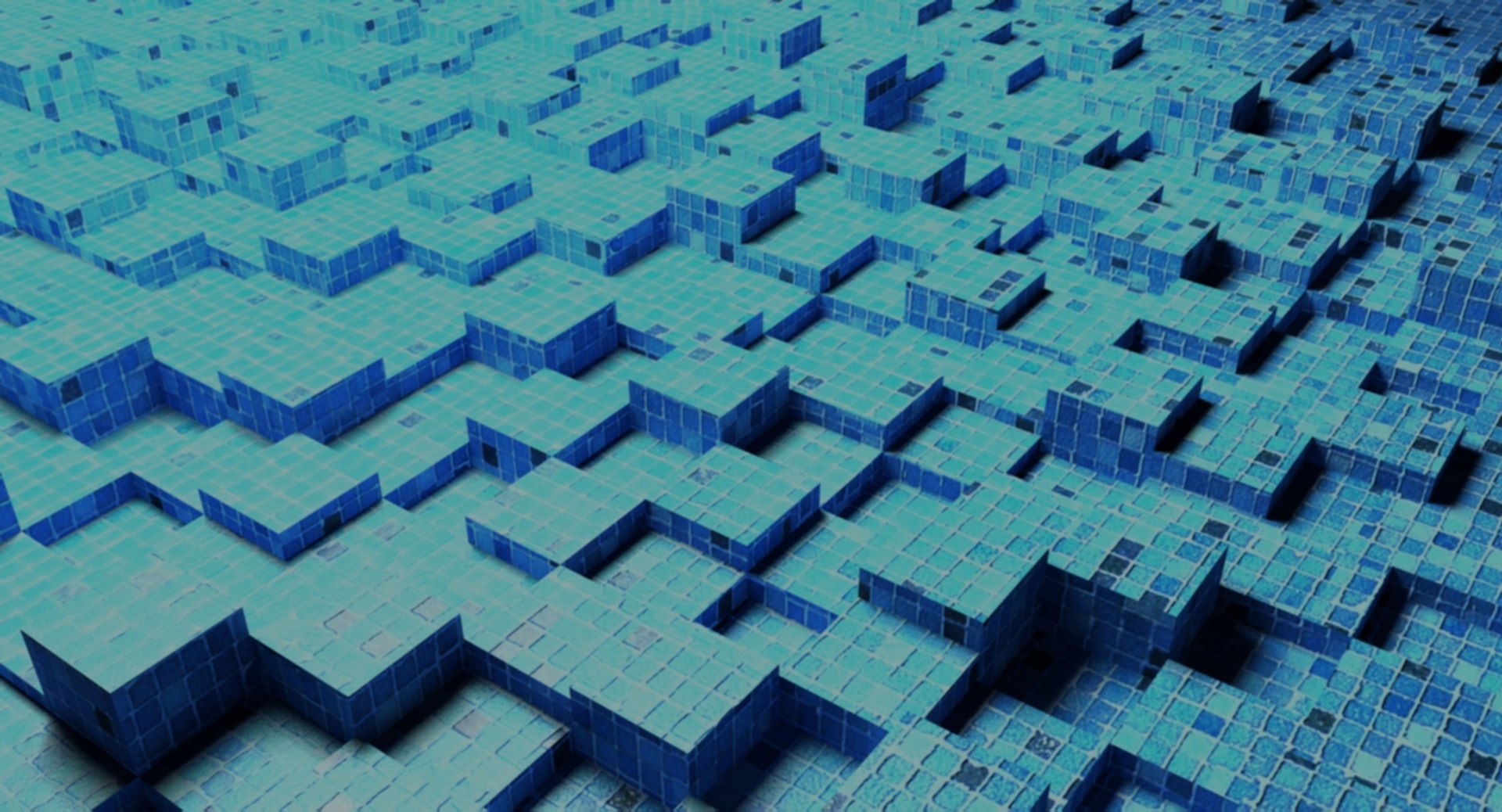 Geometric Cubes 3D Model - TurboSquid 1371823