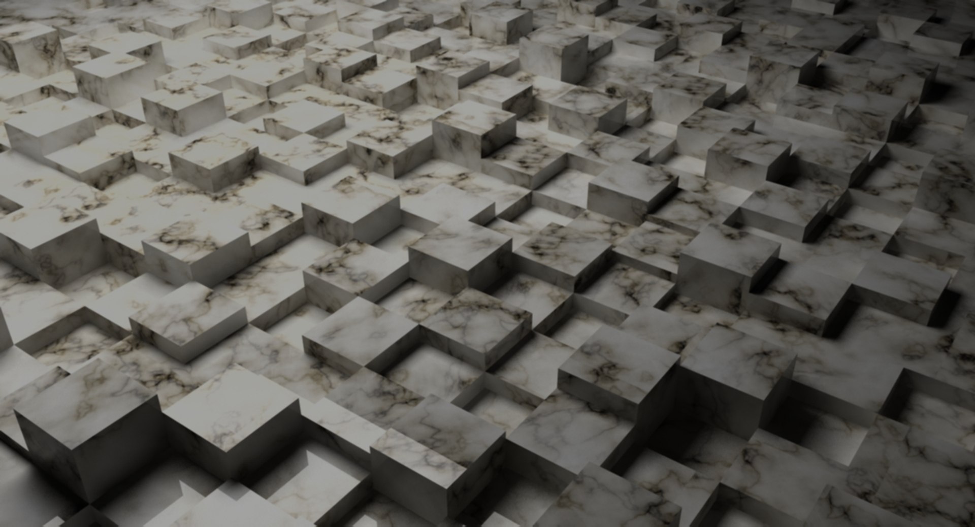 Geometric Cubes 3D Model - TurboSquid 1371823