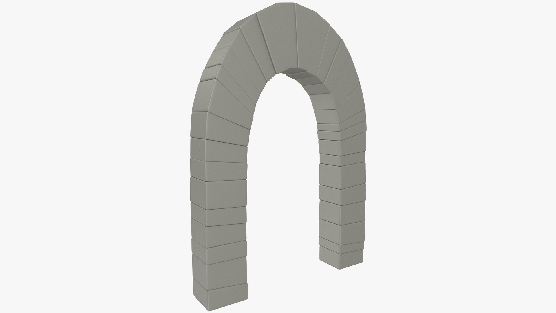 3D stone arcs mesh model - TurboSquid 1693772