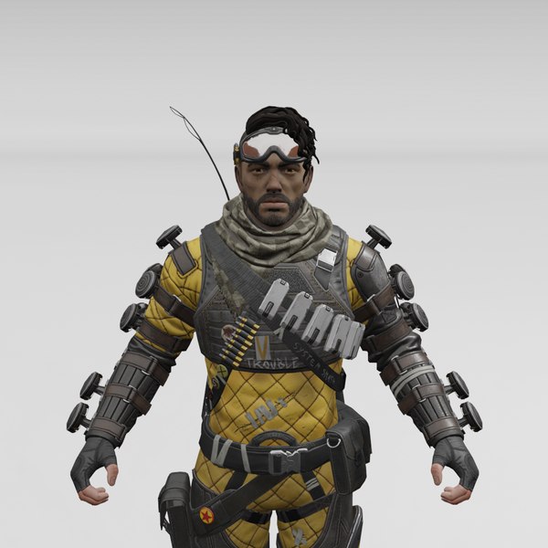 modelo 3d Mirage - Apex Legends - Rigged - TurboSquid 2017870