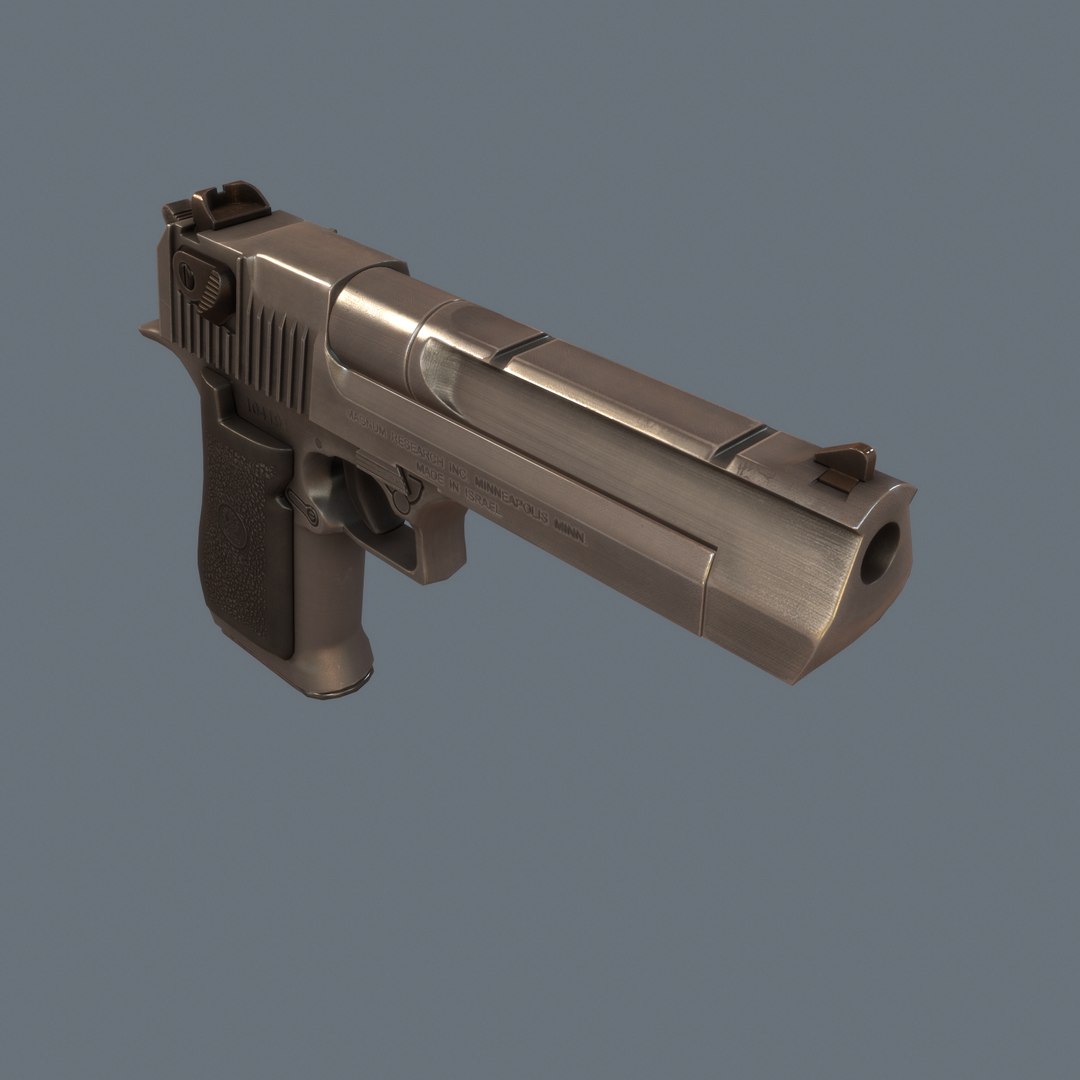 3d Desert Eagle Pistol