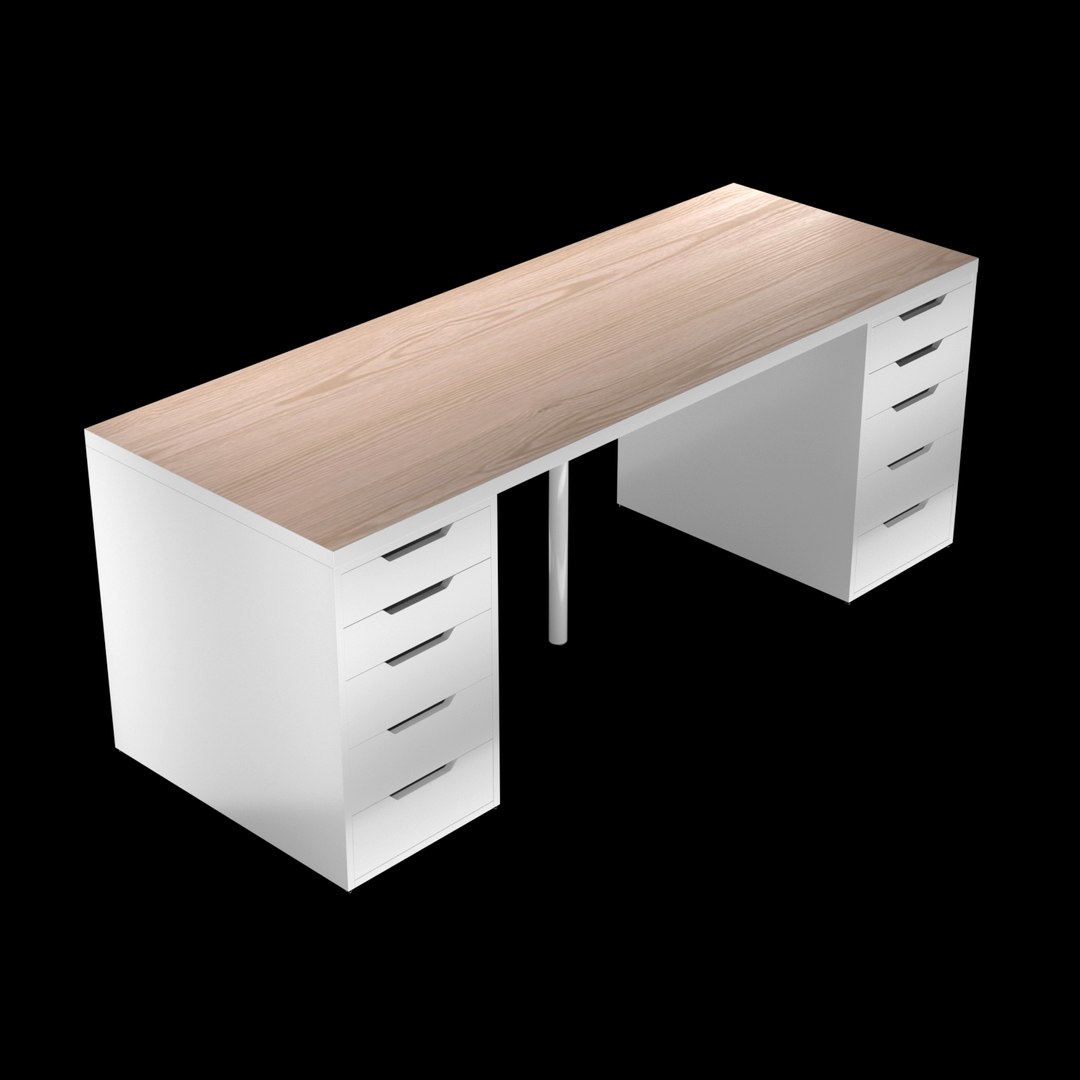 Linnmon Alex Table 3D Model - TurboSquid 1606852