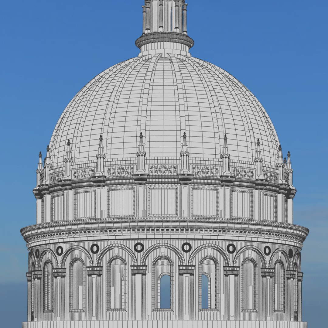 3D Dome Model - TurboSquid 1302674