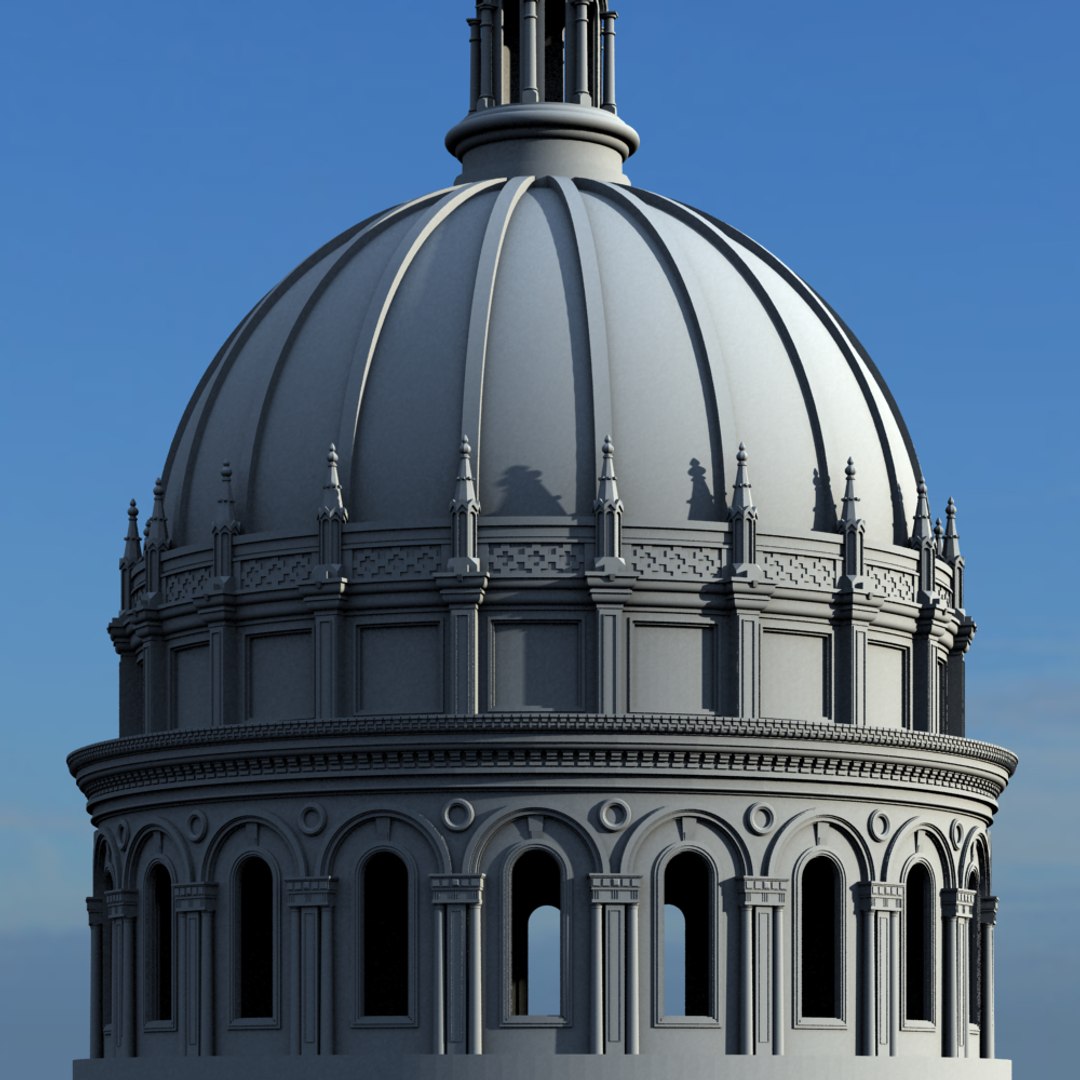 3D Dome Model - TurboSquid 1302674
