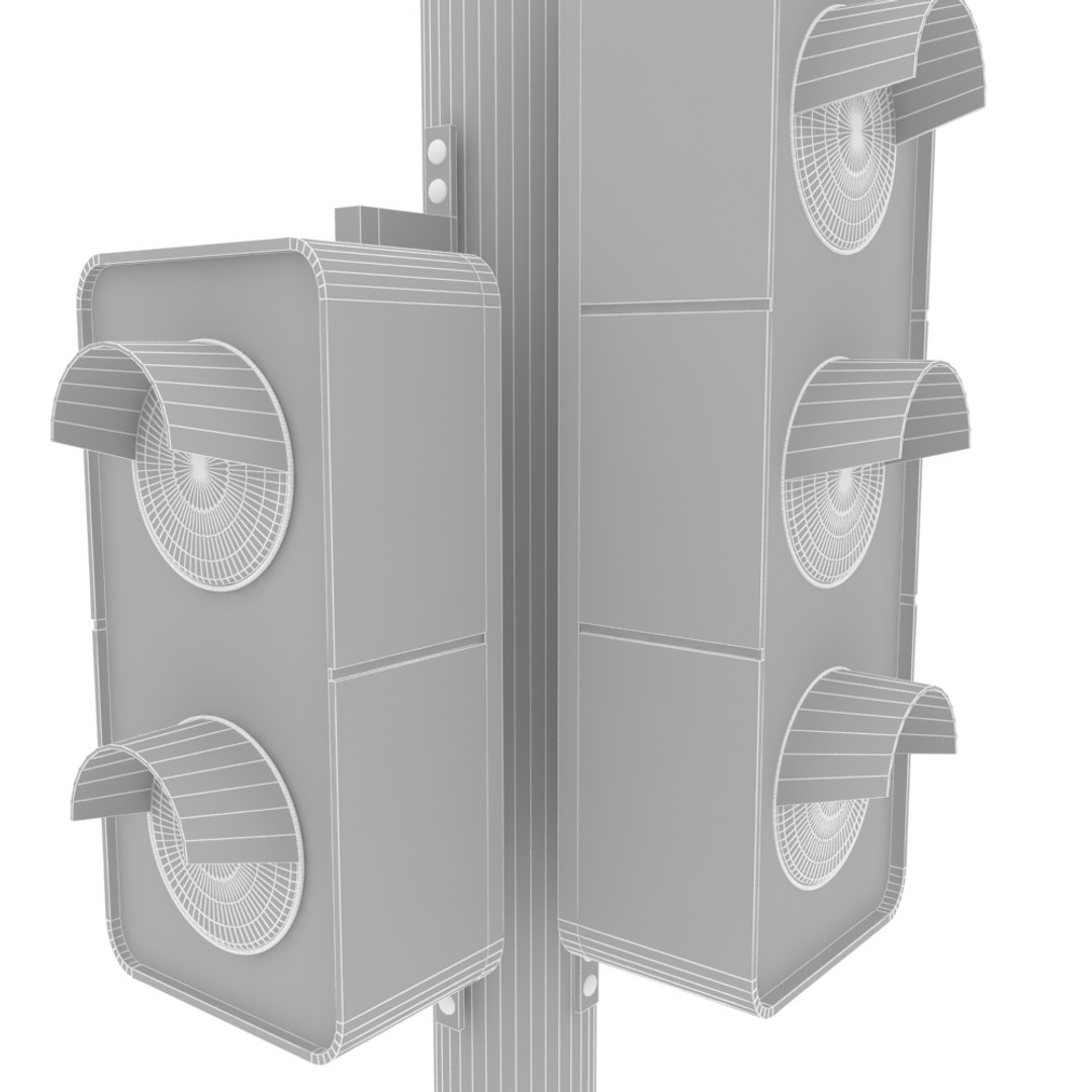 3D Traffic Signal - TurboSquid 1408308