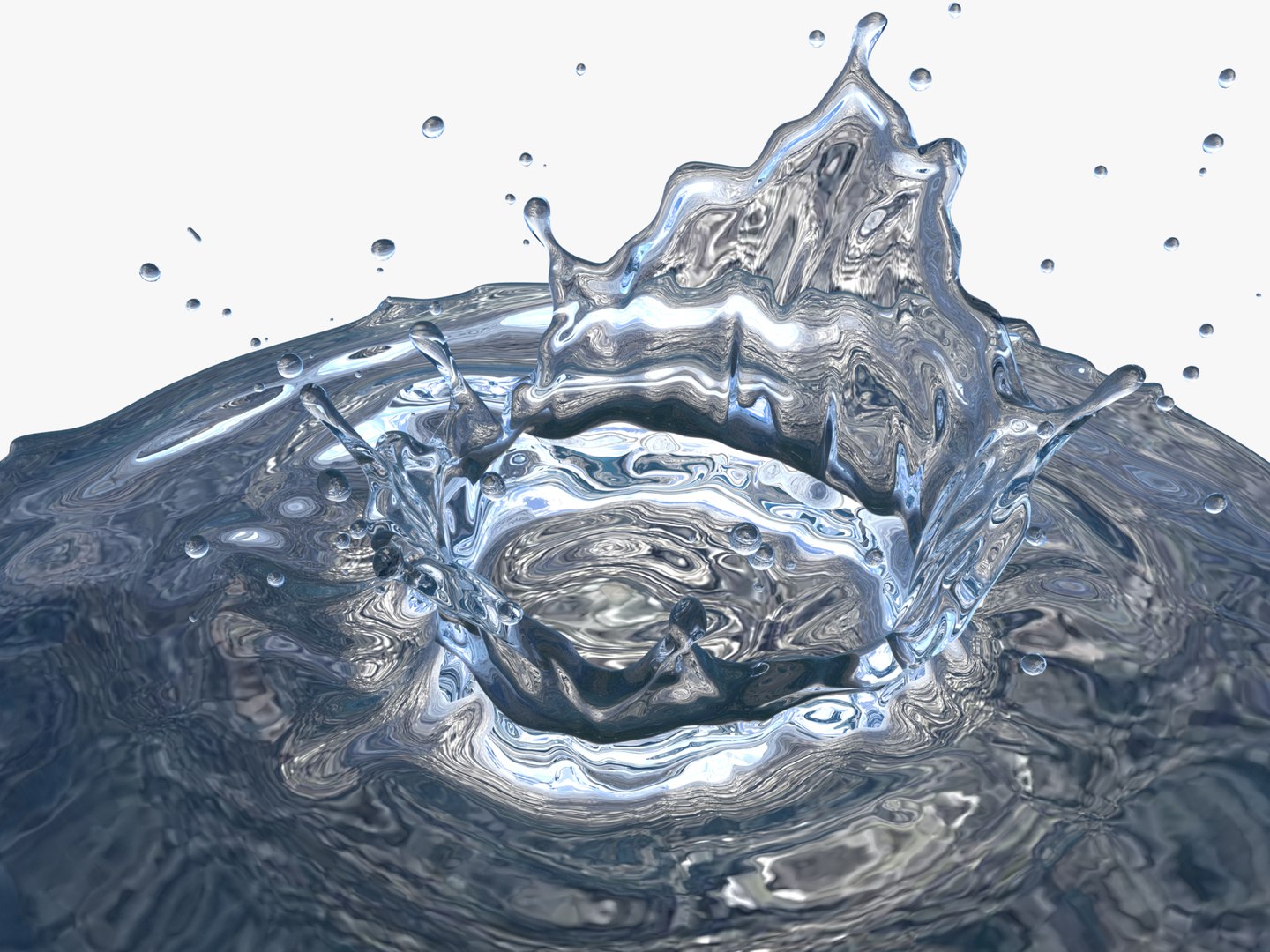 3D crown splash water - TurboSquid 1686157