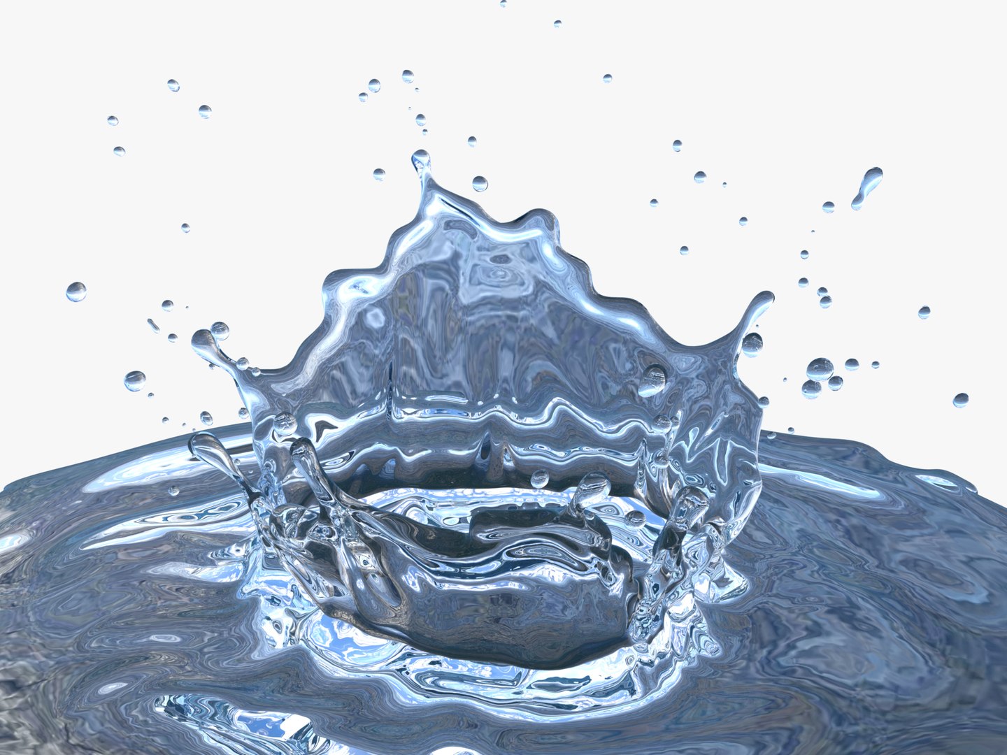 3D crown splash water - TurboSquid 1686157