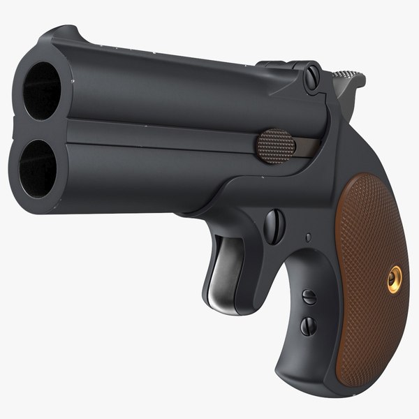 Free Blender Pistol Models | TurboSquid