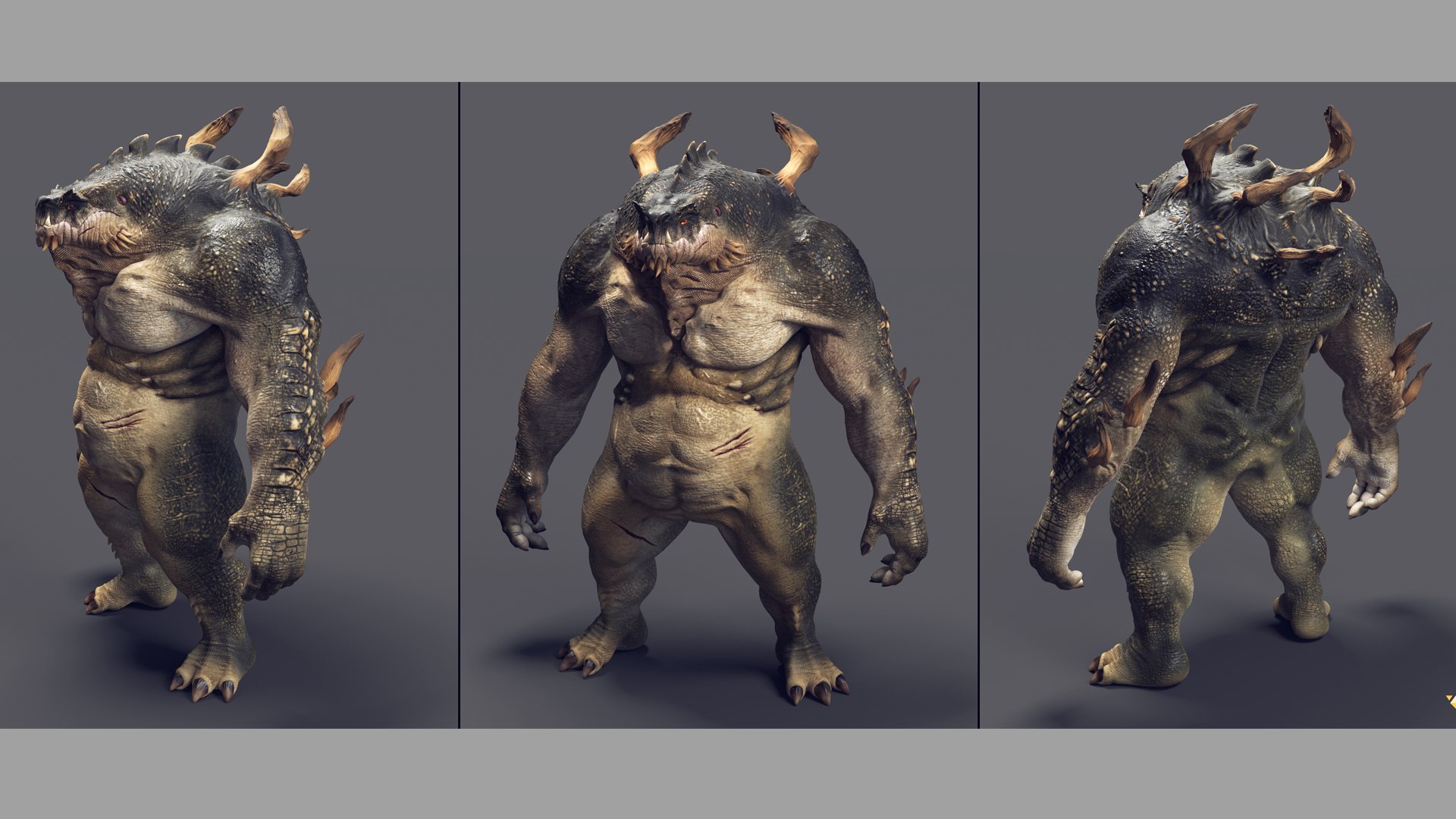 3D Dinozilla Anim Rig Model - TurboSquid 2435237