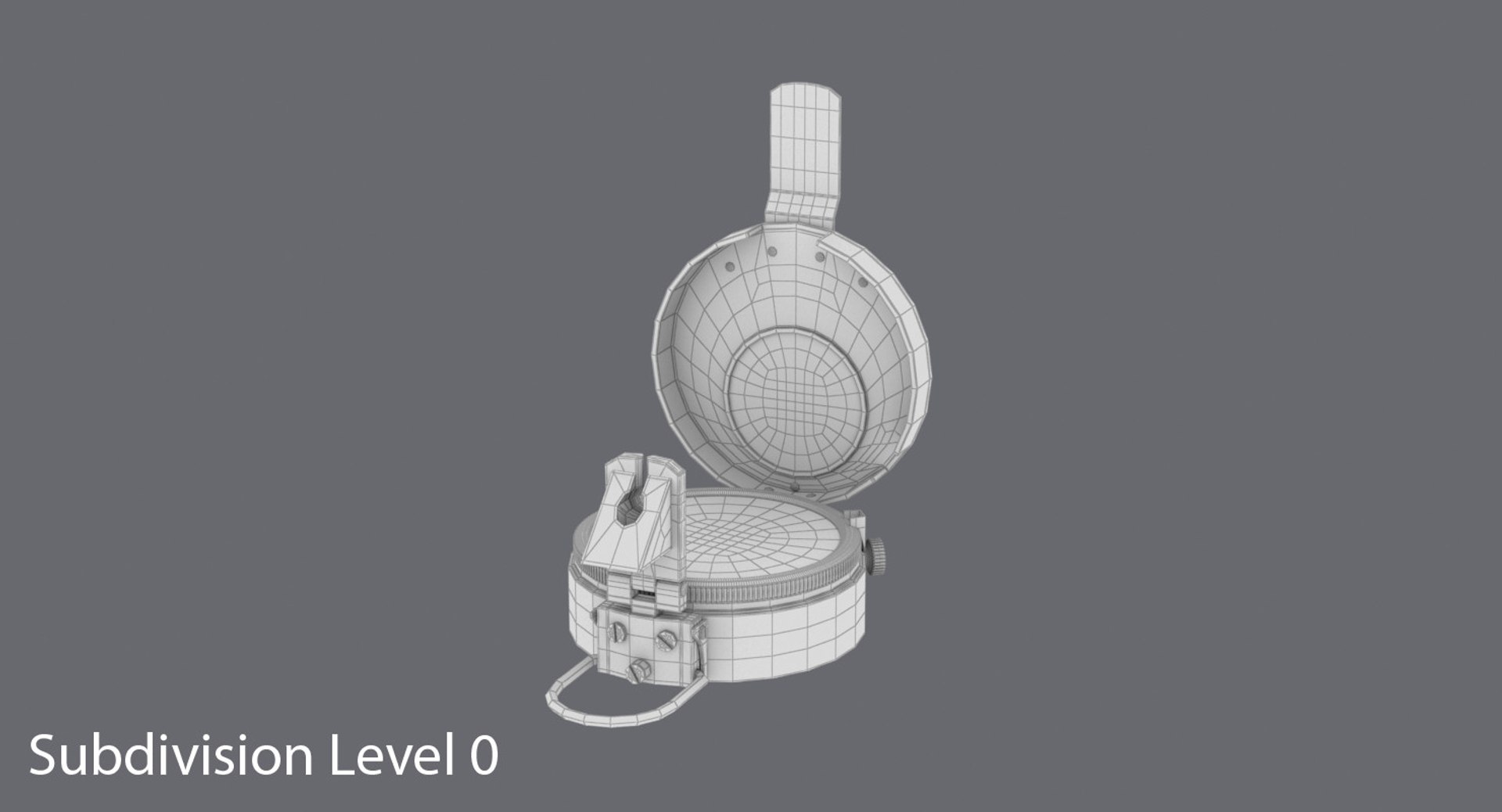 3d Model Compass Direction