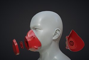 Dust Mask 3D Models for Download | TurboSquid