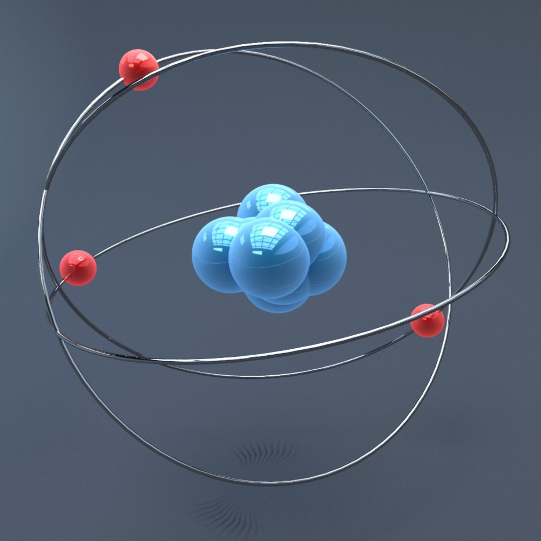 3d Atom Model