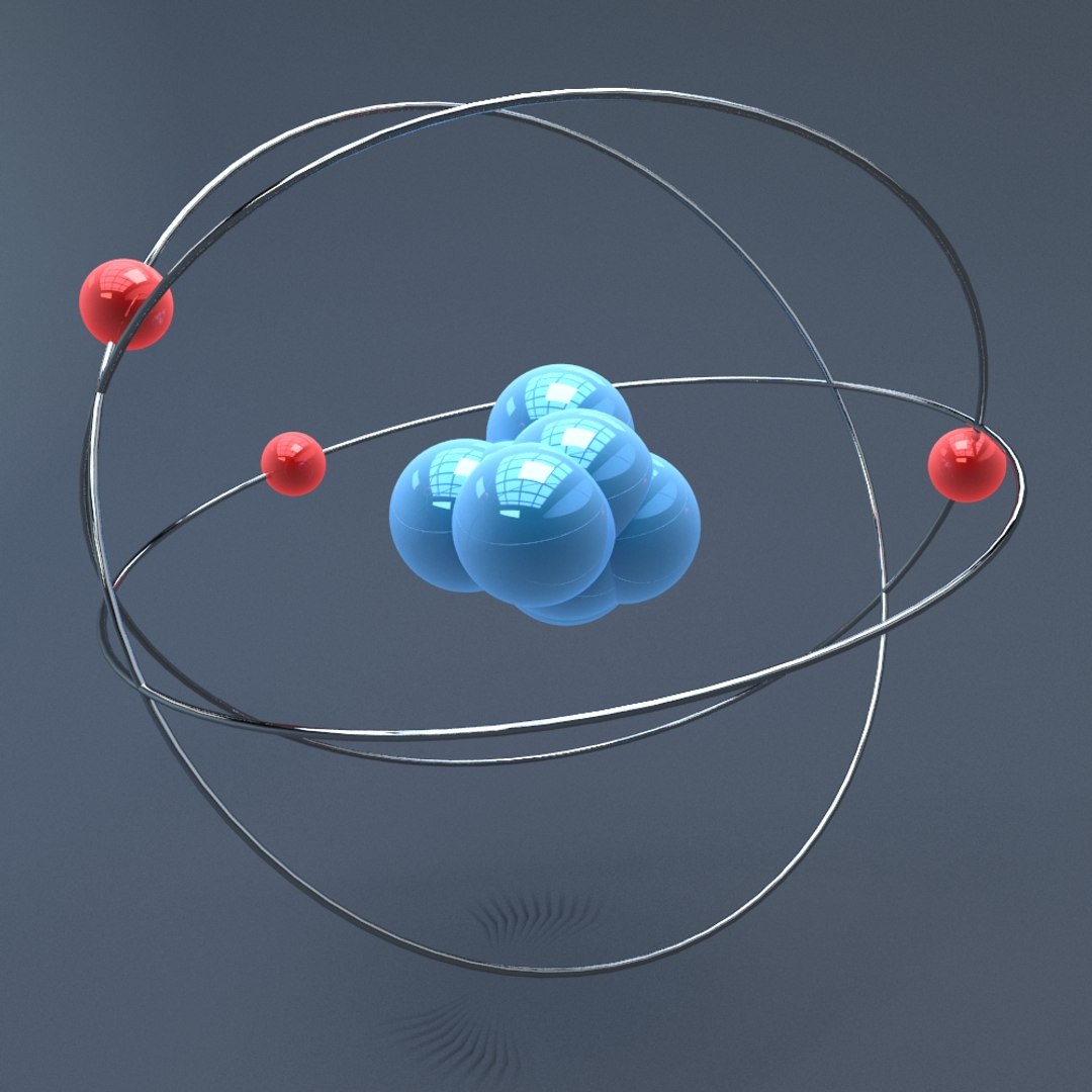 3d Atom Model