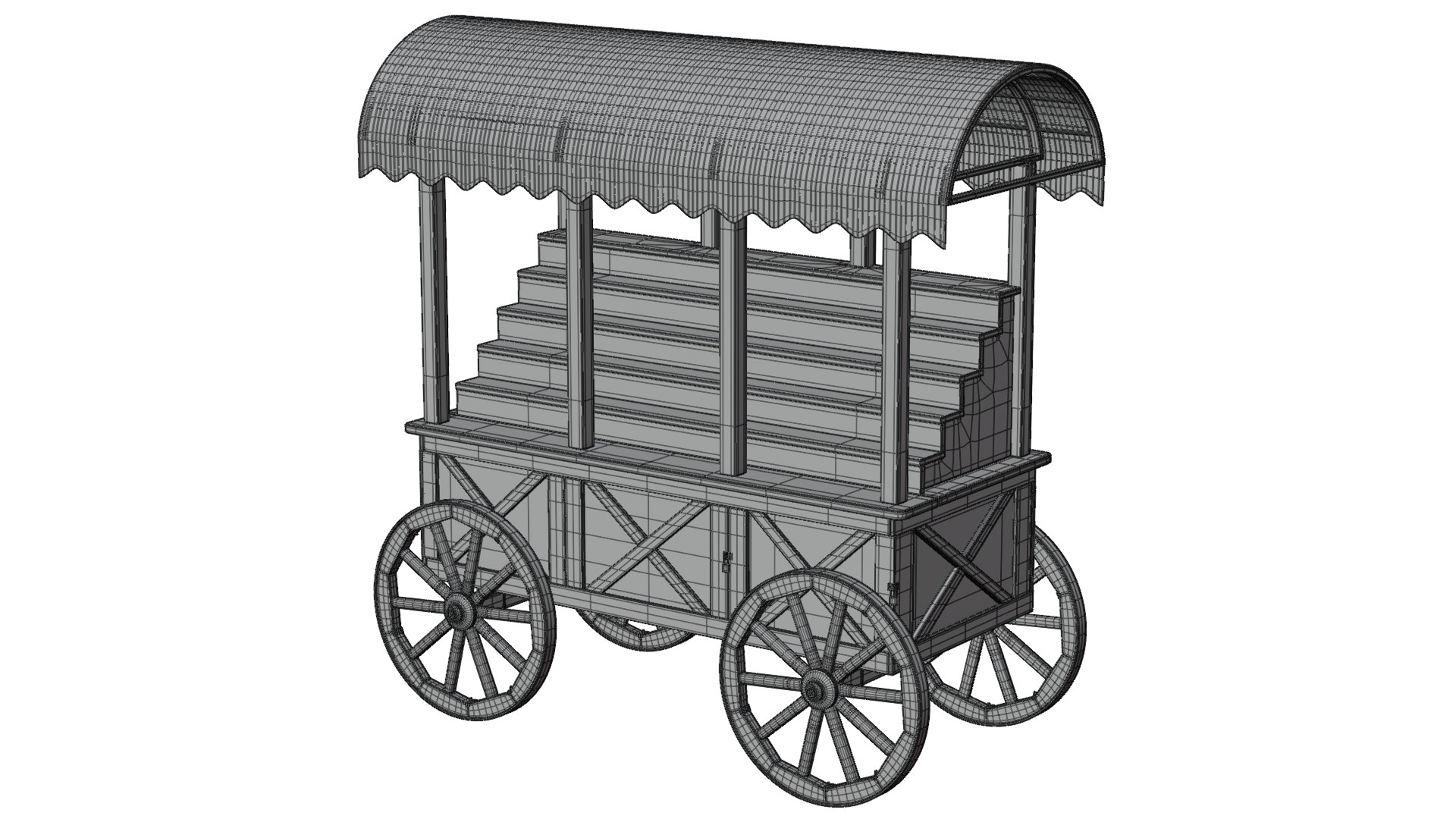 3D Cart 01 B - TurboSquid 2258180