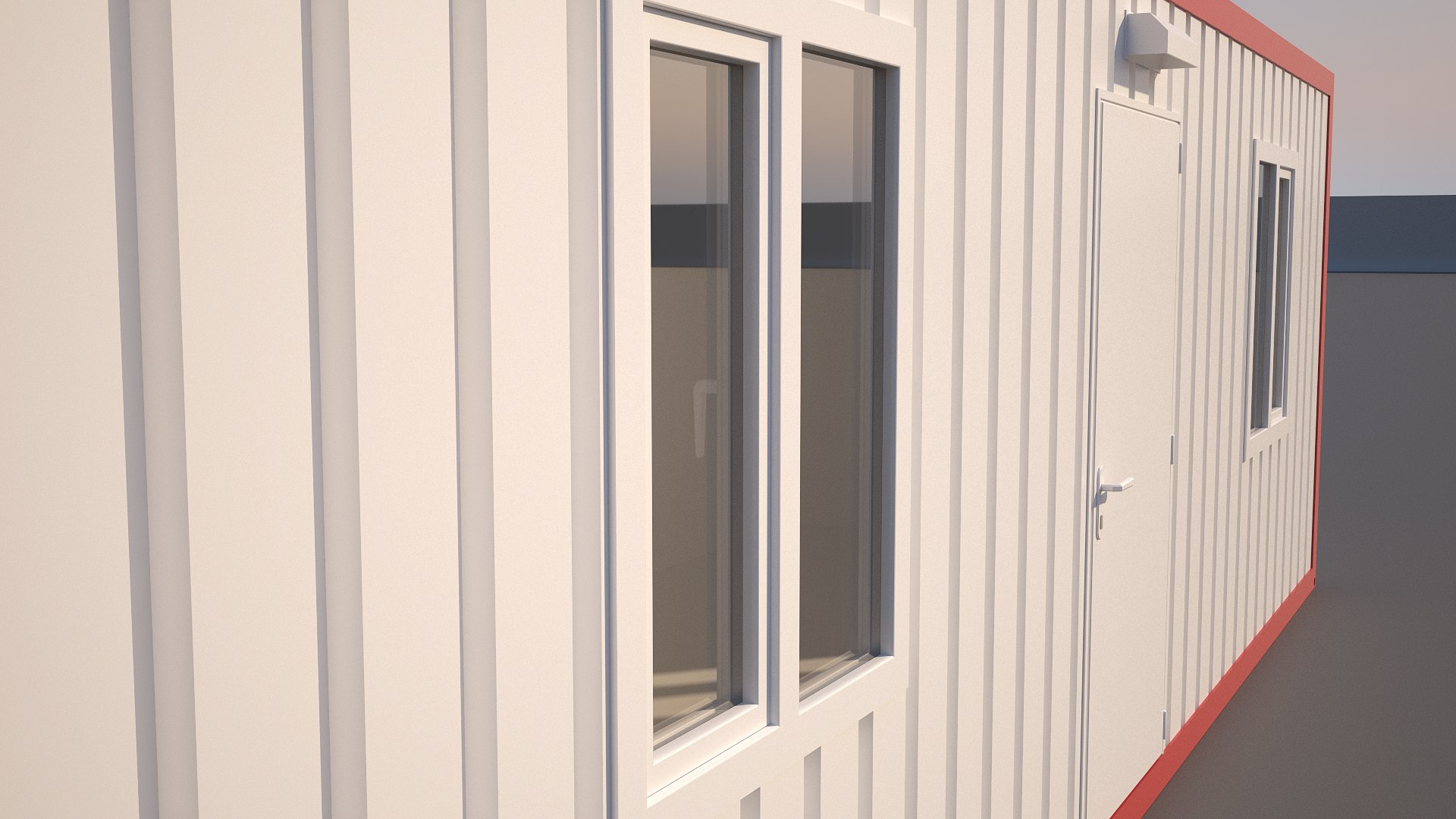 Shipping Container House - Animated Model - TurboSquid 2189950