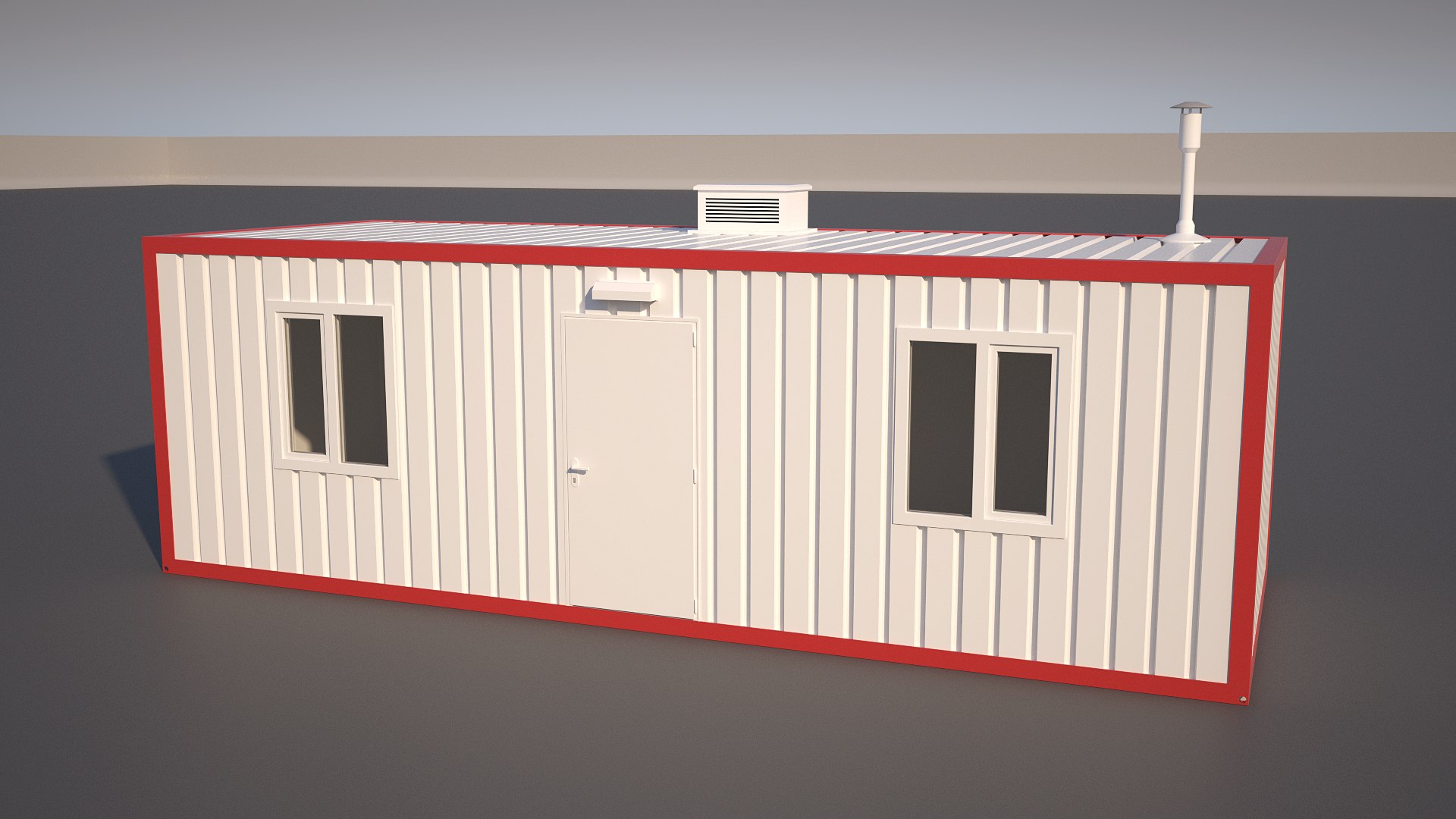 Shipping Container House - Animated Model - TurboSquid 2189950