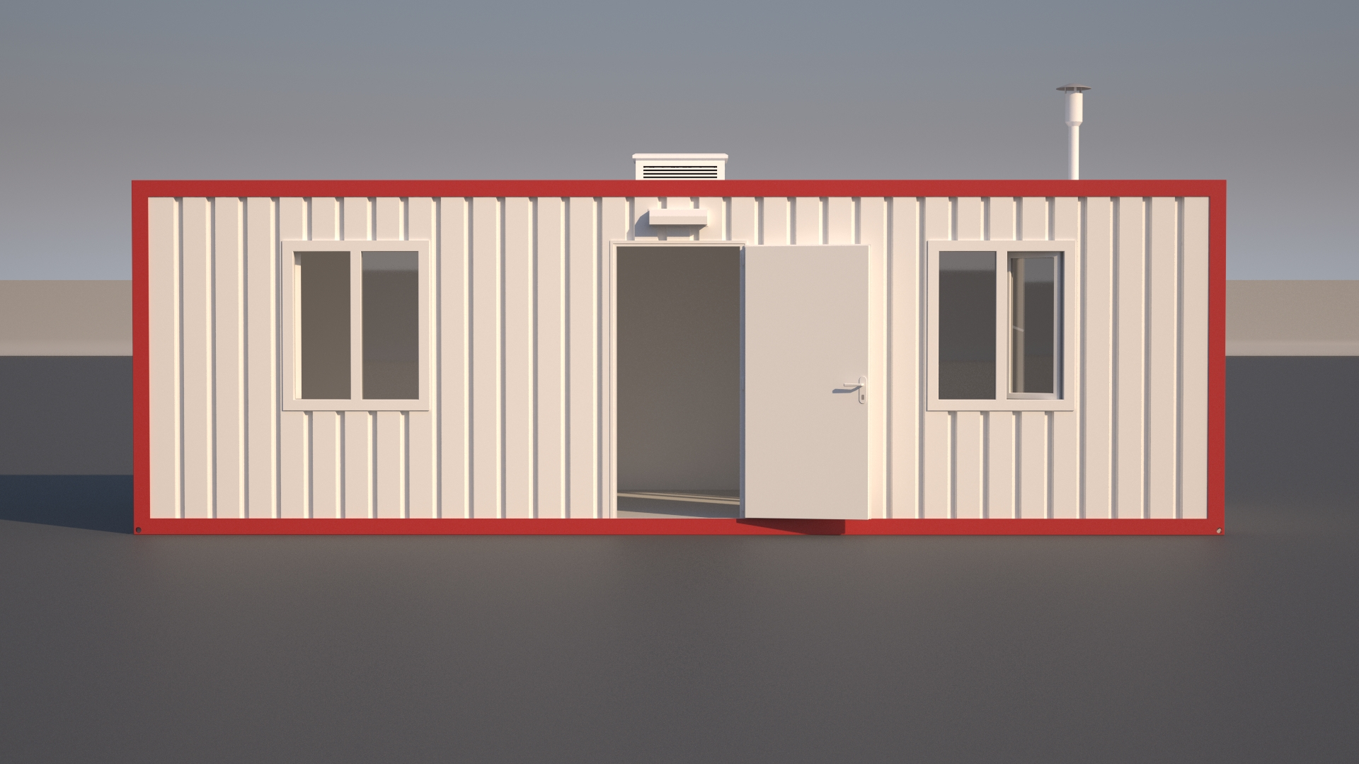 Shipping Container House - Animated Model - TurboSquid 2189950