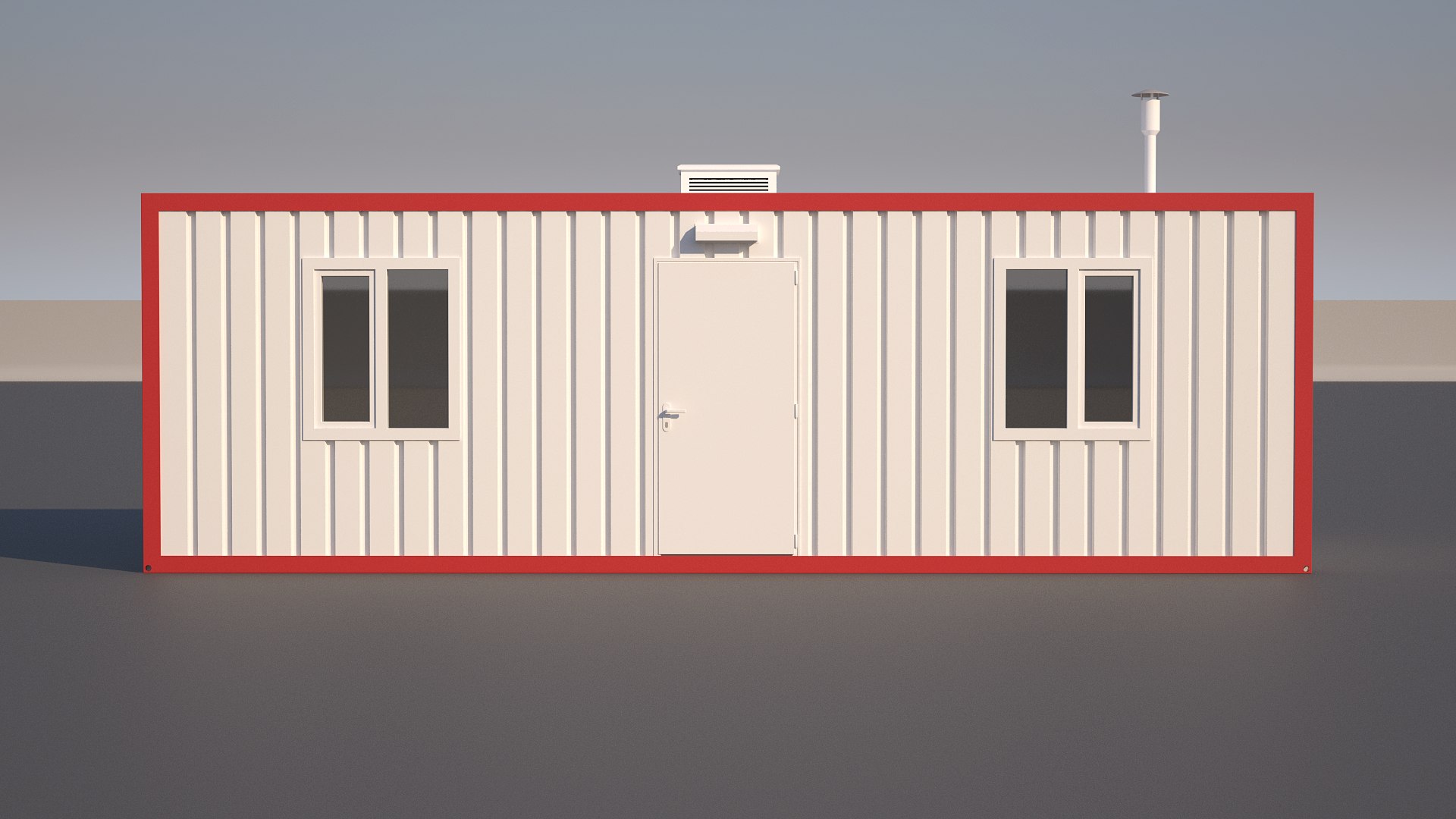 Shipping Container House - Animated Model - TurboSquid 2189950