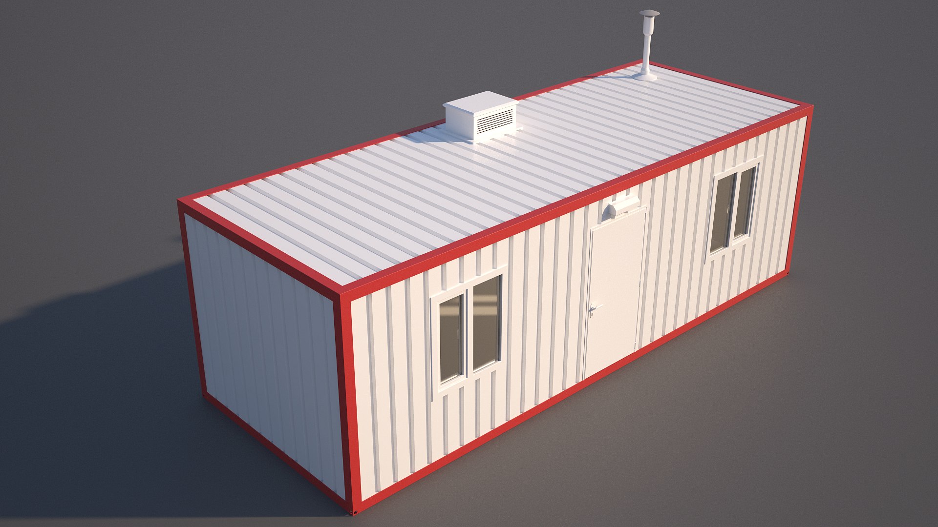 Shipping Container House - Animated Model - TurboSquid 2189950