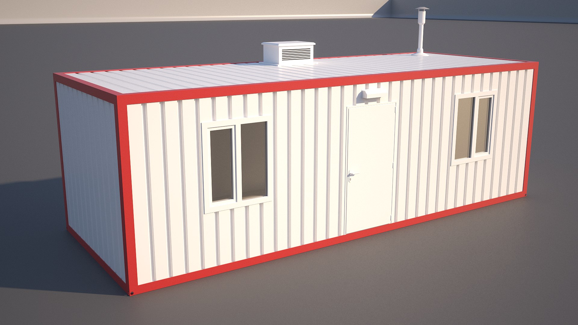 Shipping Container House - Animated Model - TurboSquid 2189950