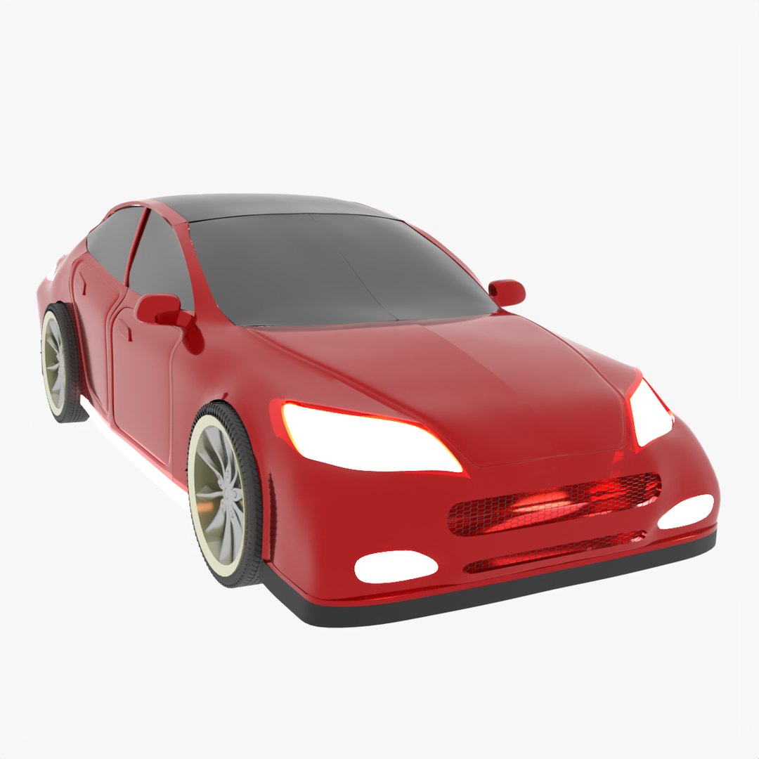 Tesla Car Model - TurboSquid 2138806