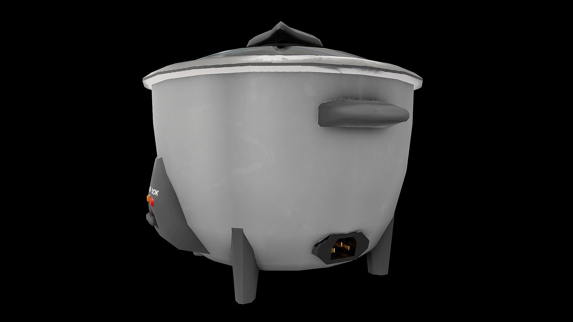 Rice Cooker Design 1 3D Model - TurboSquid 2111292