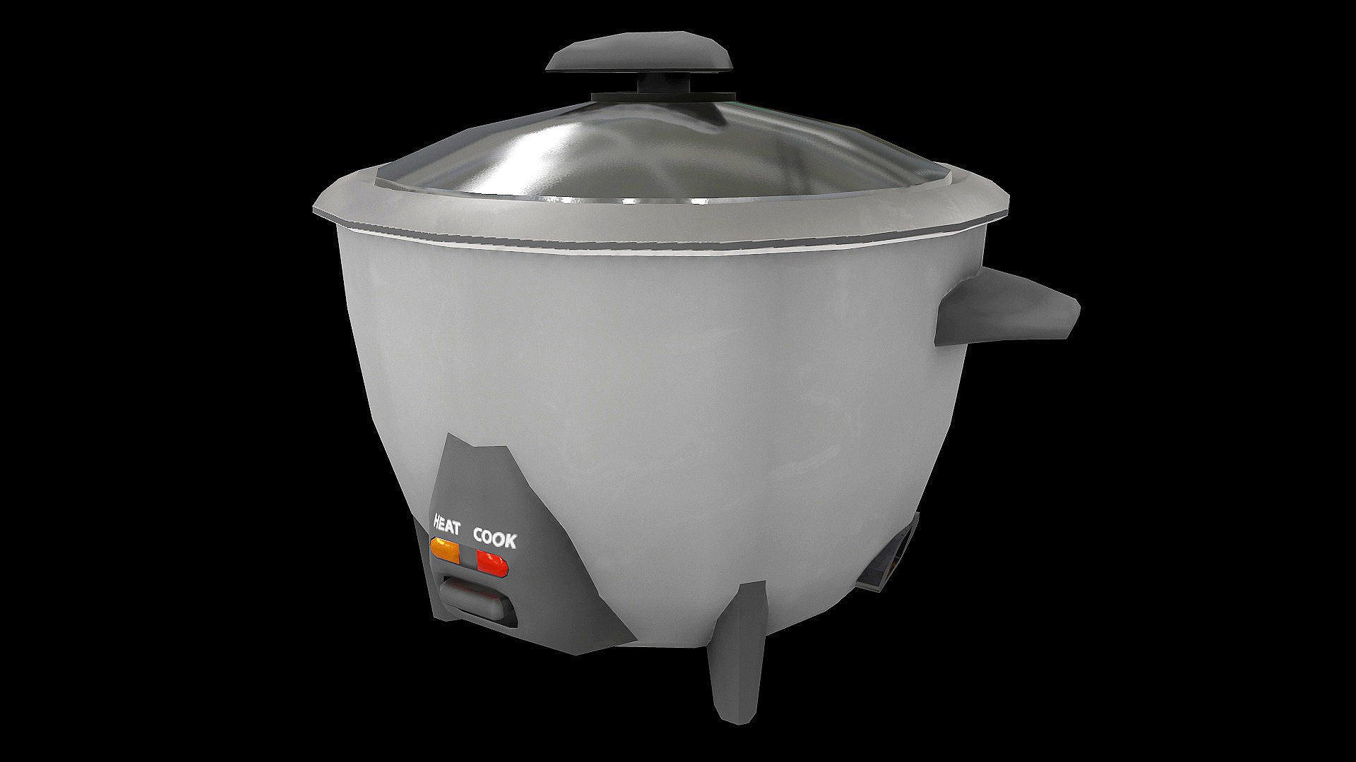 Rice Cooker Design 1 3D Model - TurboSquid 2111292
