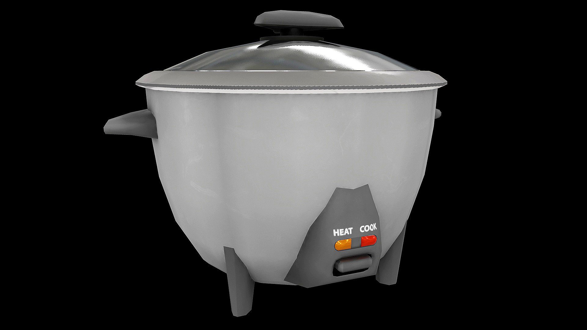 Rice Cooker Design 1 3D Model - TurboSquid 2111292