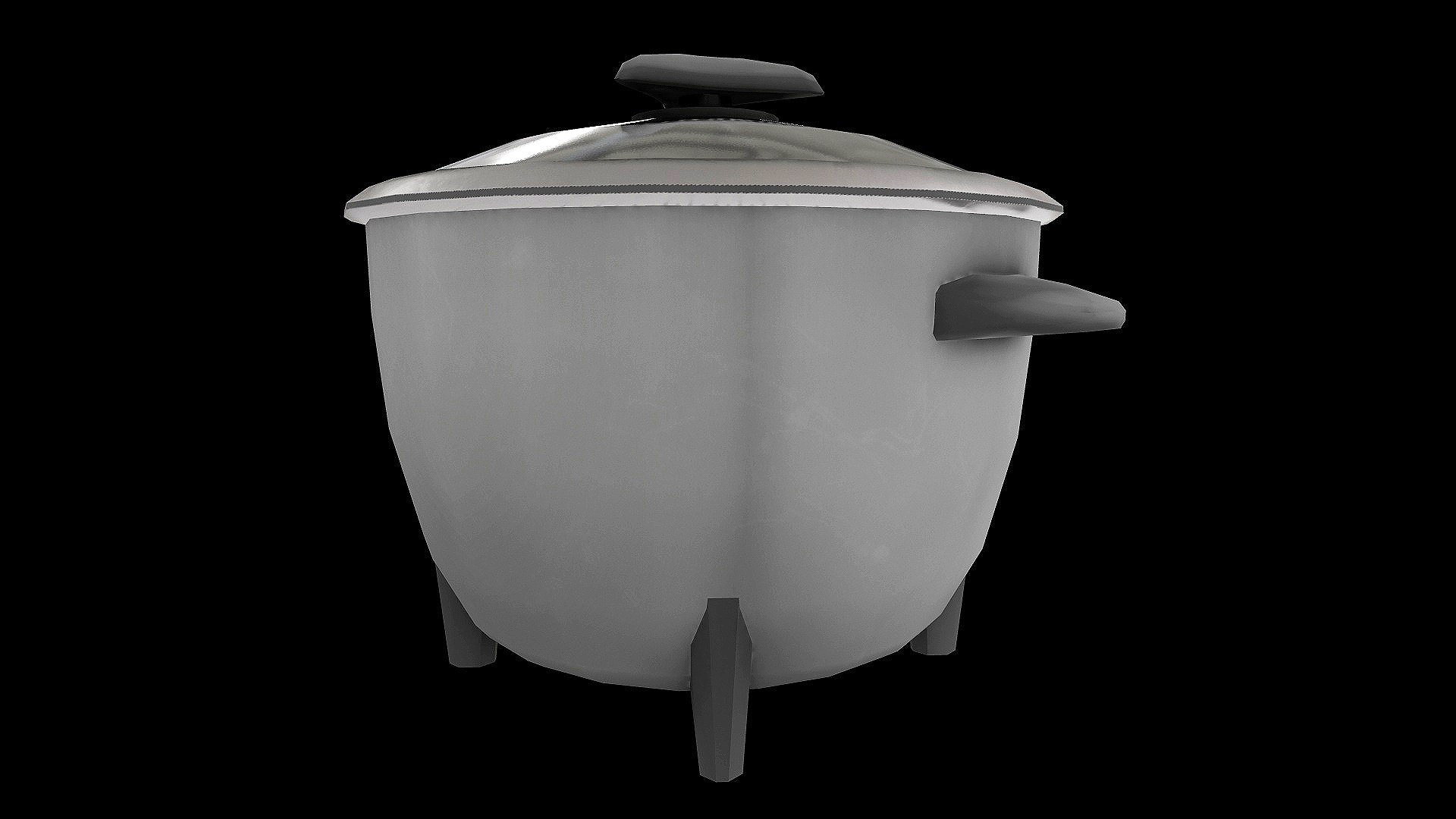 Rice Cooker Design 1 3D Model - TurboSquid 2111292