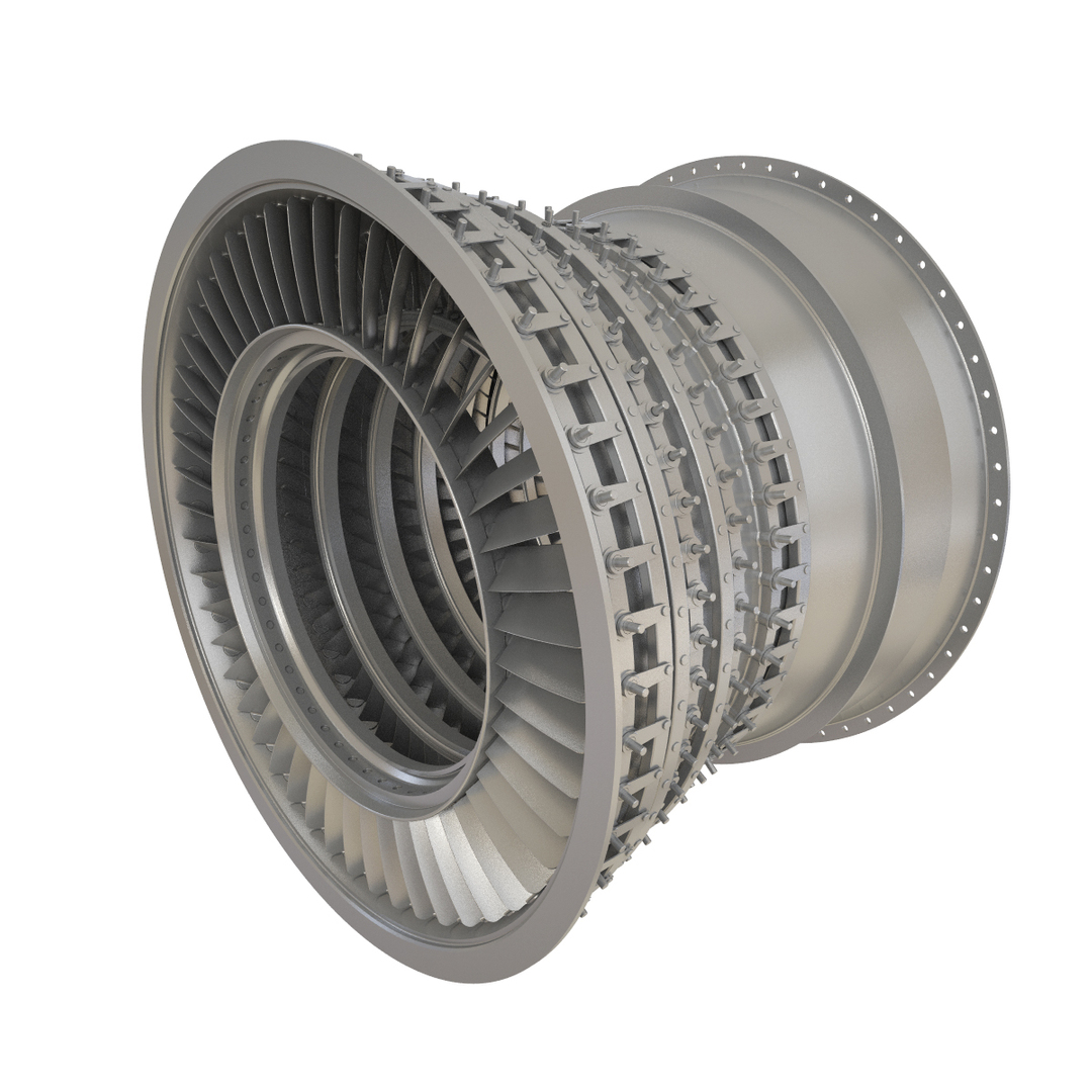 3ds cfm56-7b engine solidworks complete