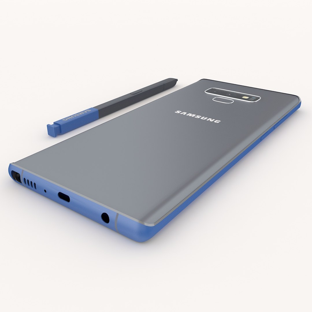 Samsung galaxy note 9 3D - TurboSquid 1317211