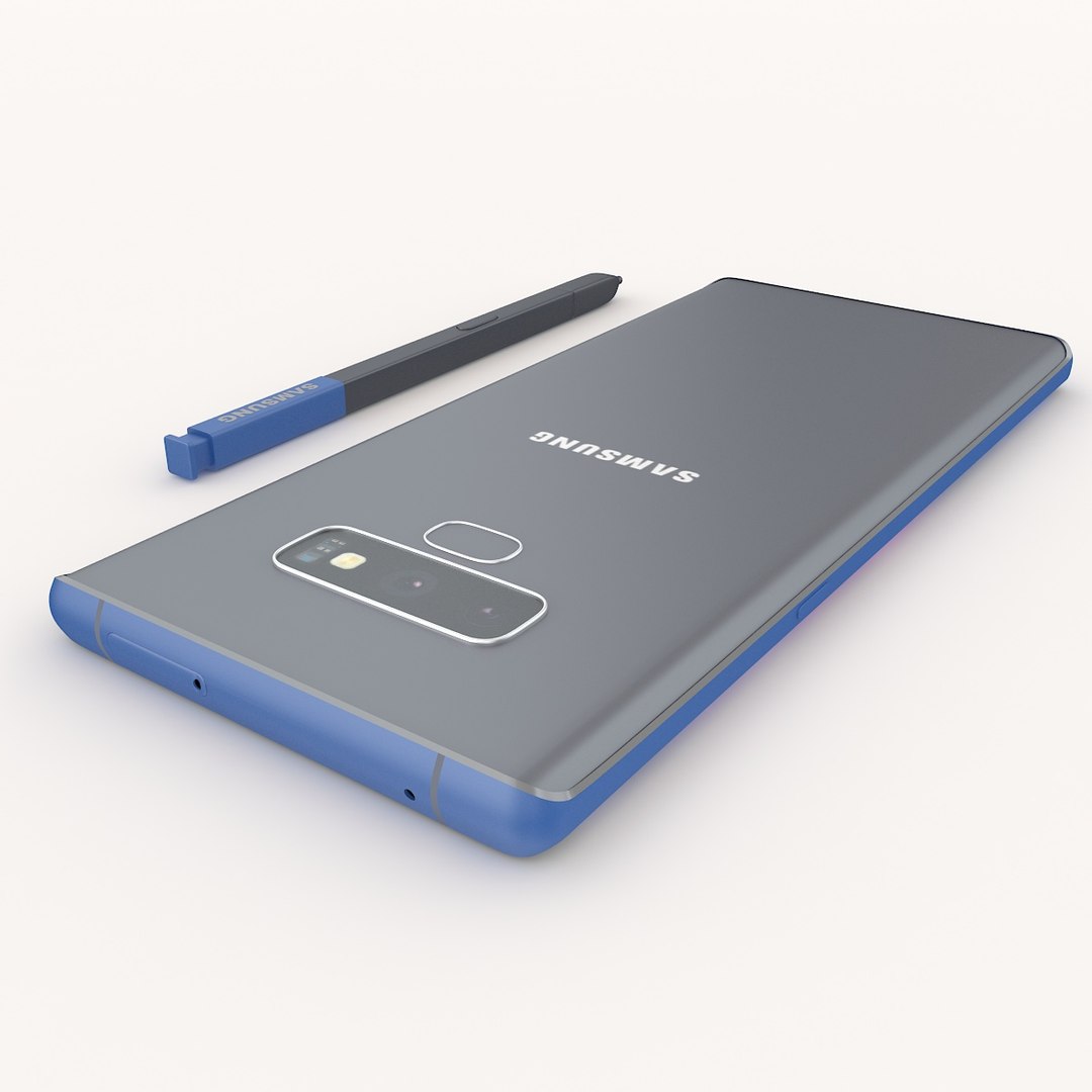 Samsung galaxy note 9 3D - TurboSquid 1317211