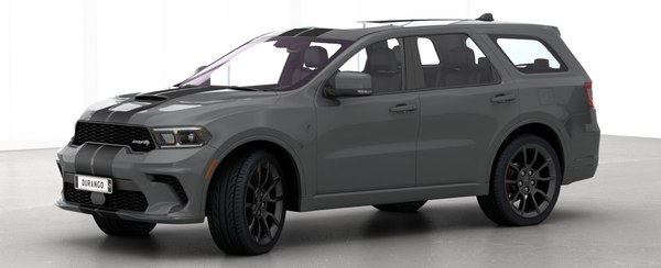 3D model realistic dodge durango srt - TurboSquid 1660687