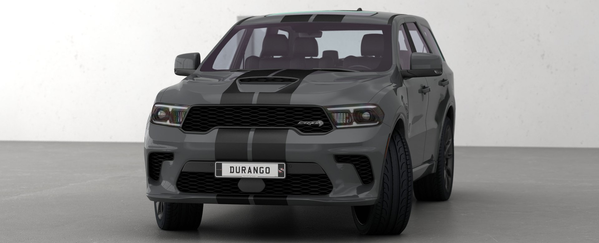 3D model realistic dodge durango srt - TurboSquid 1660687