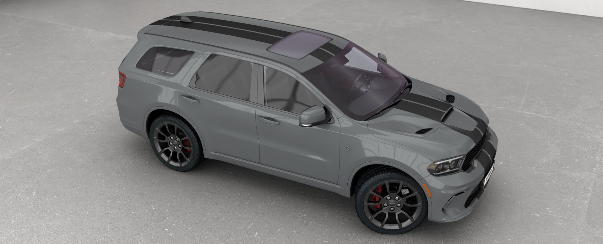 3D model realistic dodge durango srt - TurboSquid 1660687