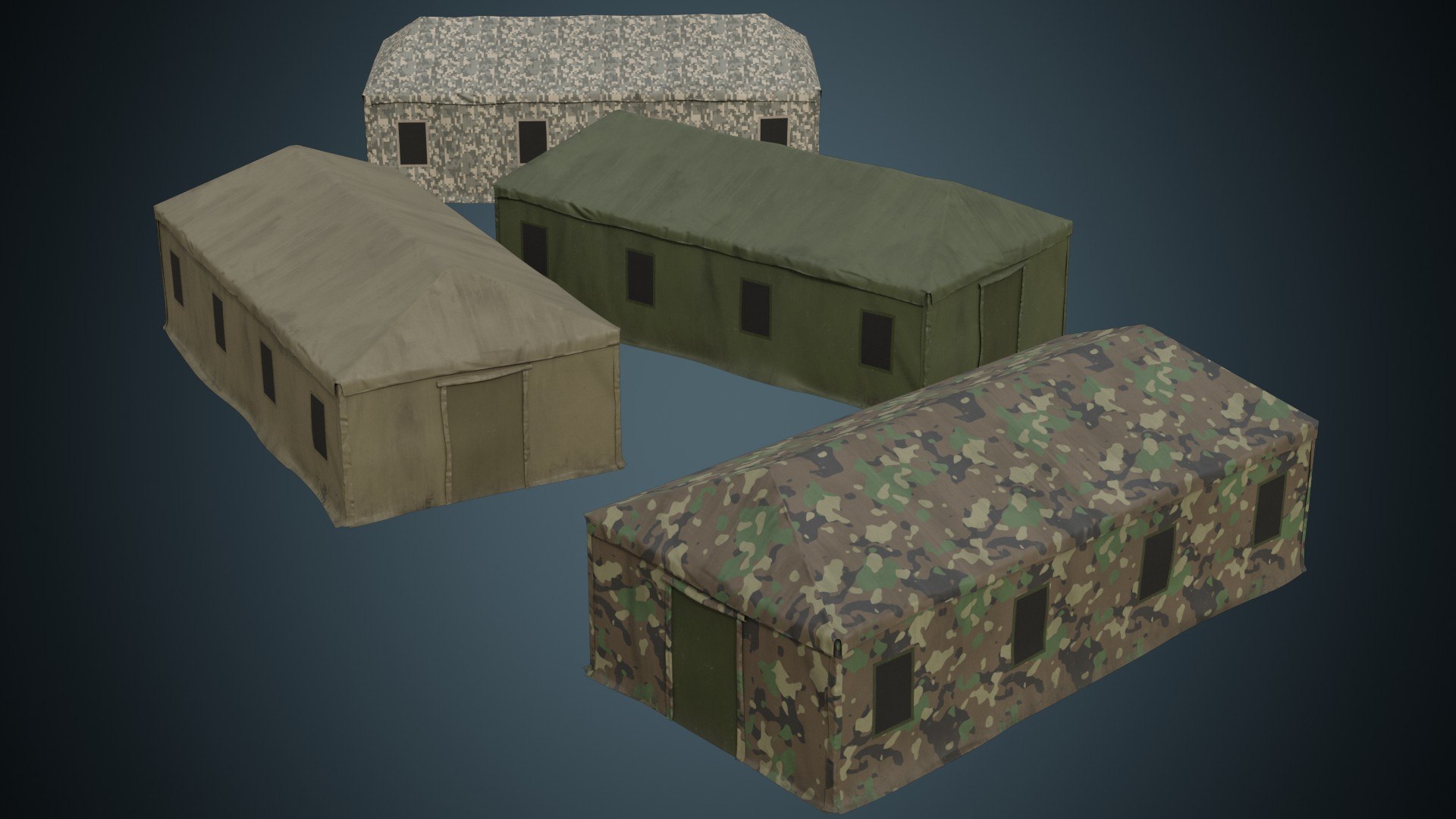 3D Tent 2B - TurboSquid 2034236