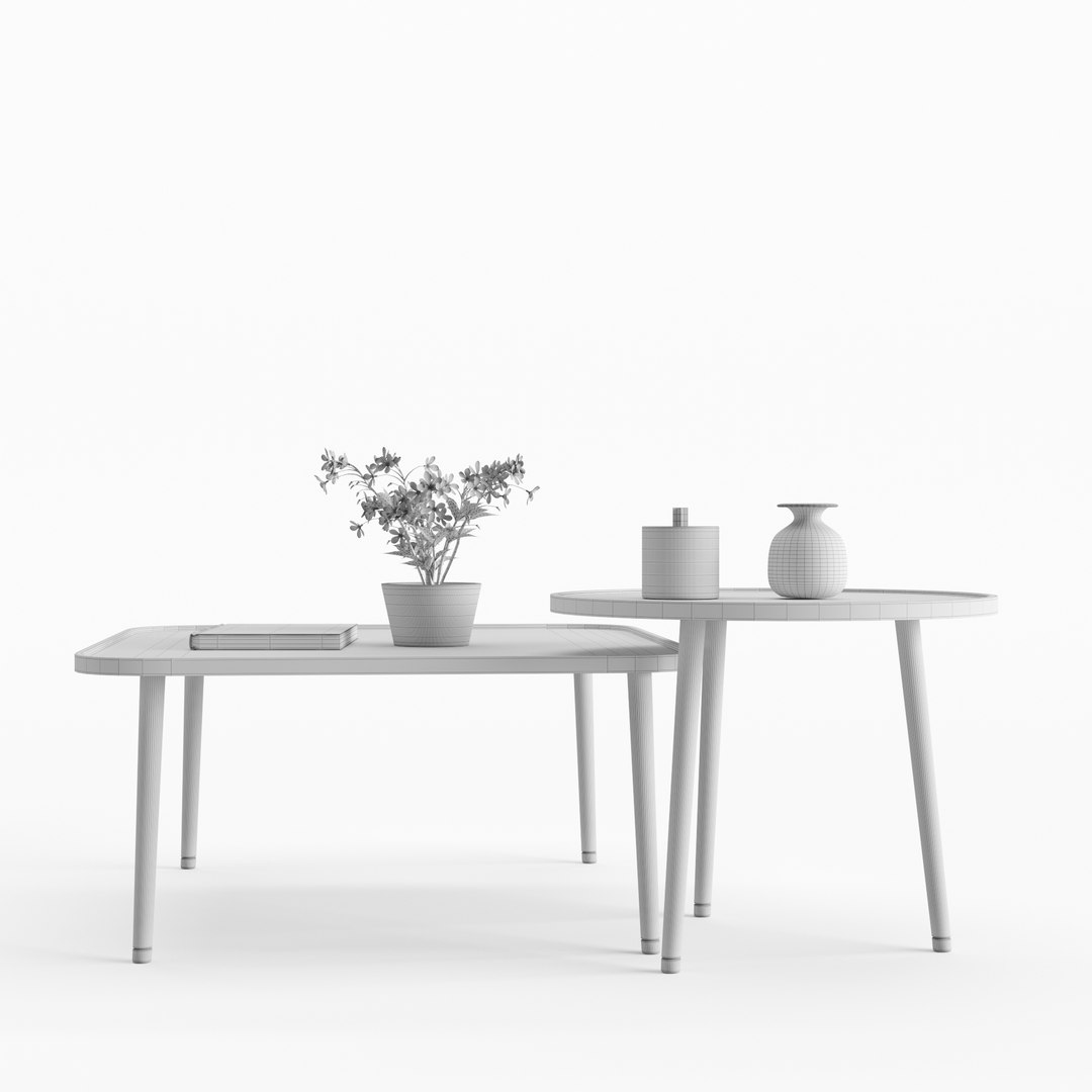 3D Model Breda Table - TurboSquid 1620387